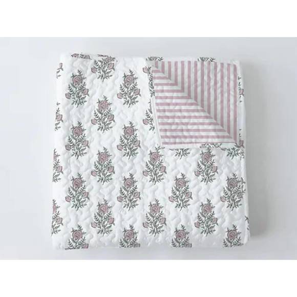 IDA MAE HOME | Bedding | New Ida Mae Home Babys Claire Floral Blanket ...